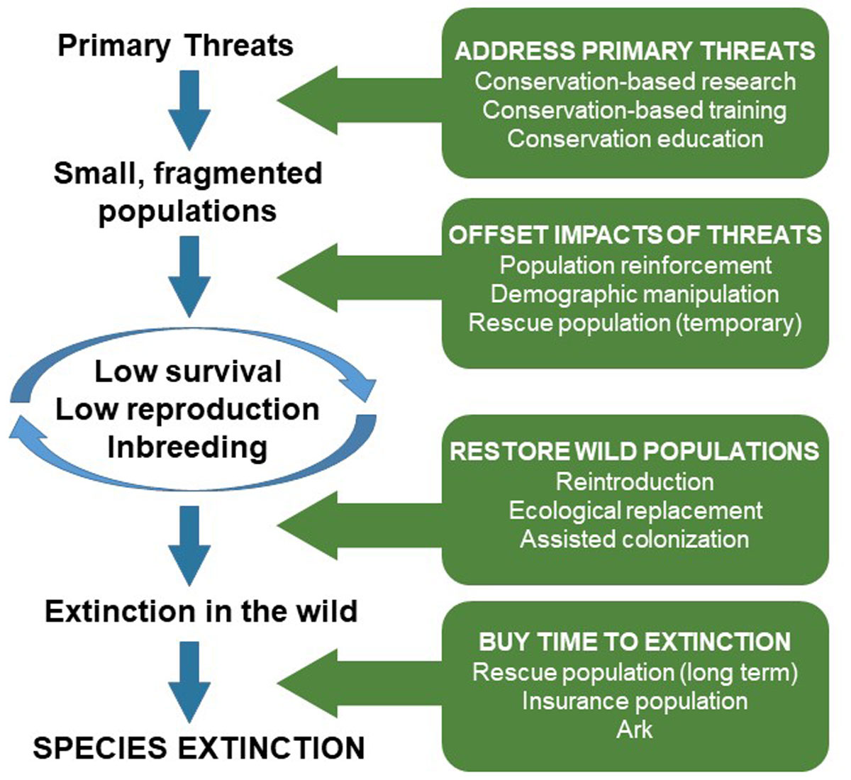 Ex Situ Roles | Canadian Species Initiative